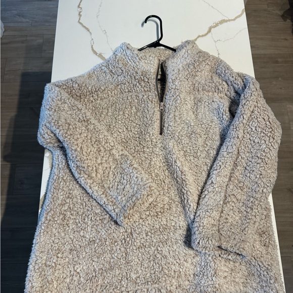 Charlie Paige | Jackets & Coats | Charlie Paige Cream Teddy Jacket ...